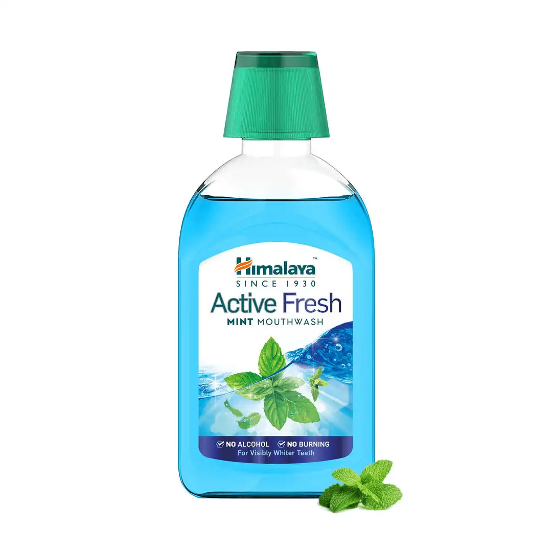 Himalaya Active Fresh Mint Mouthwash