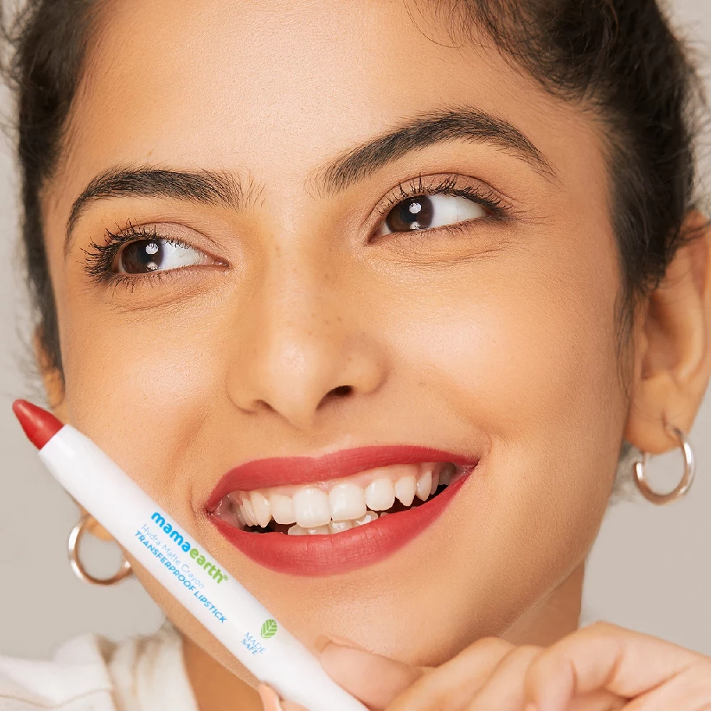 Hydra-Matte Crayon Transferproof Lipstick - Raspberry Red