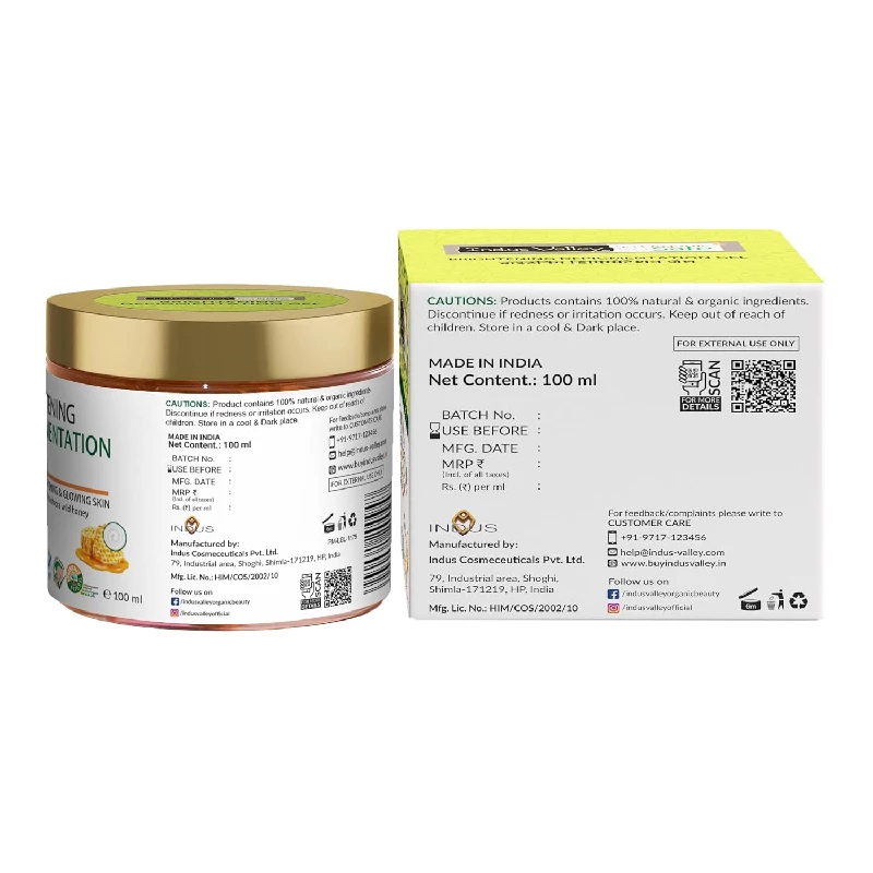 Buy Indus Valley Brightening Depigmentation Gel Online | The Desi Food