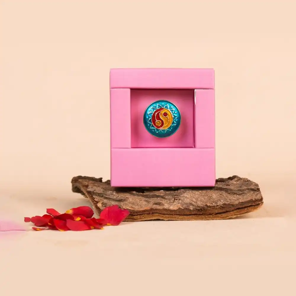 Isha Life Beeswax Natural Oil Solid Perfume-Wild Rose