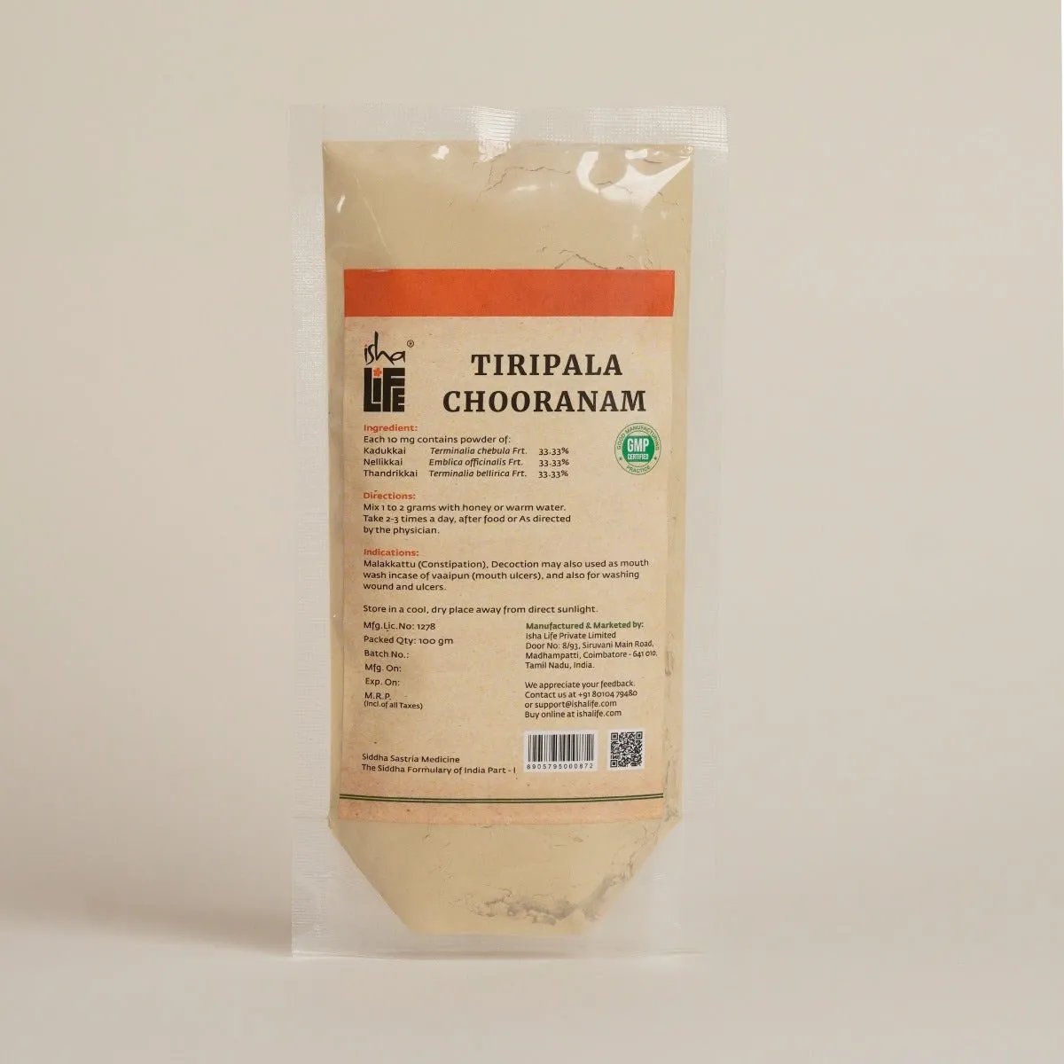 Isha Life Triphala Chooranam