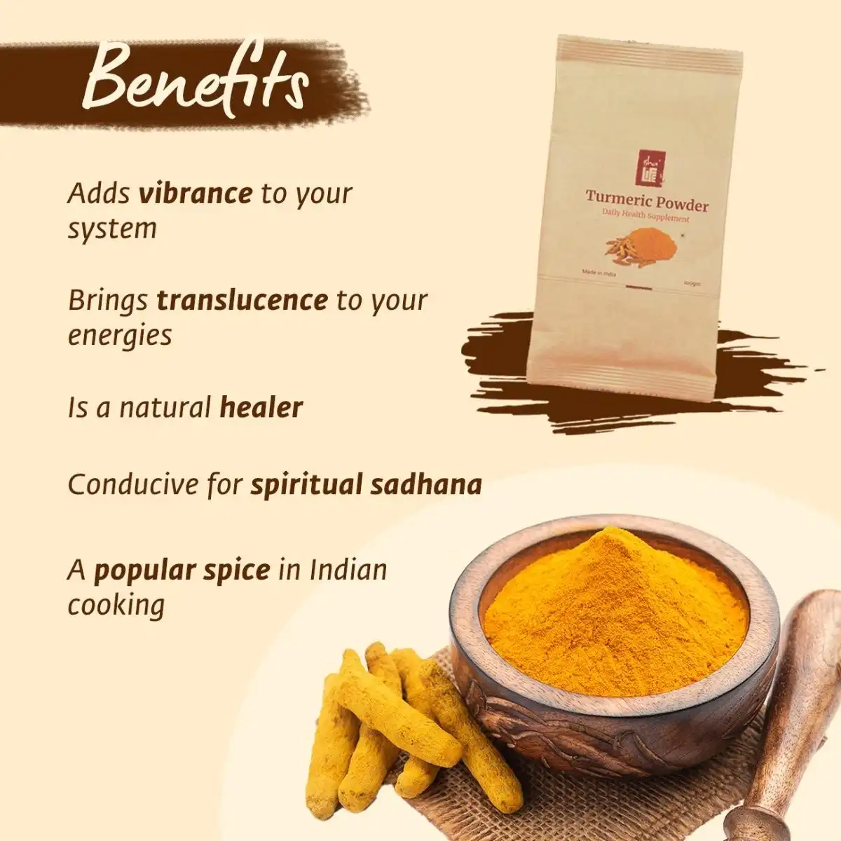 Buy Isha Life Turmeric Powder | Best Rates | Global Shipping