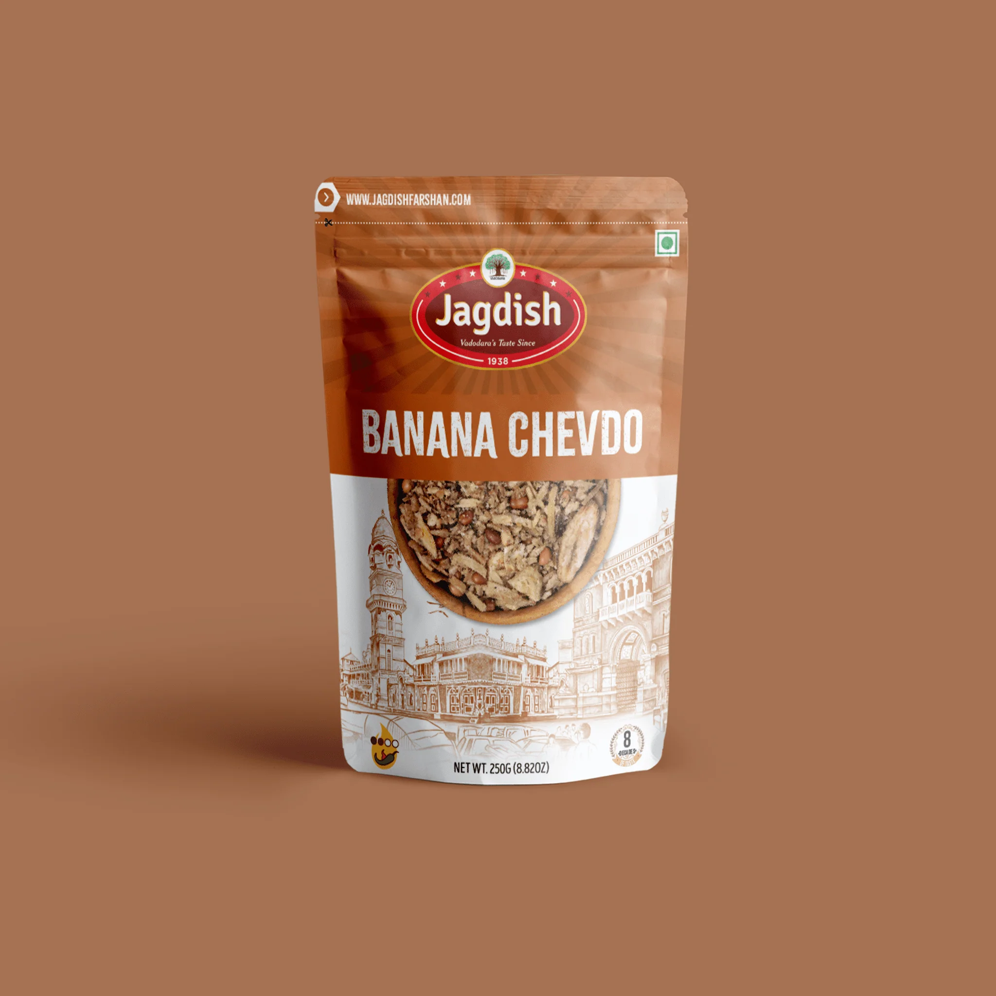 Jagdish Farshan Banana Chevdo | The Desi Food