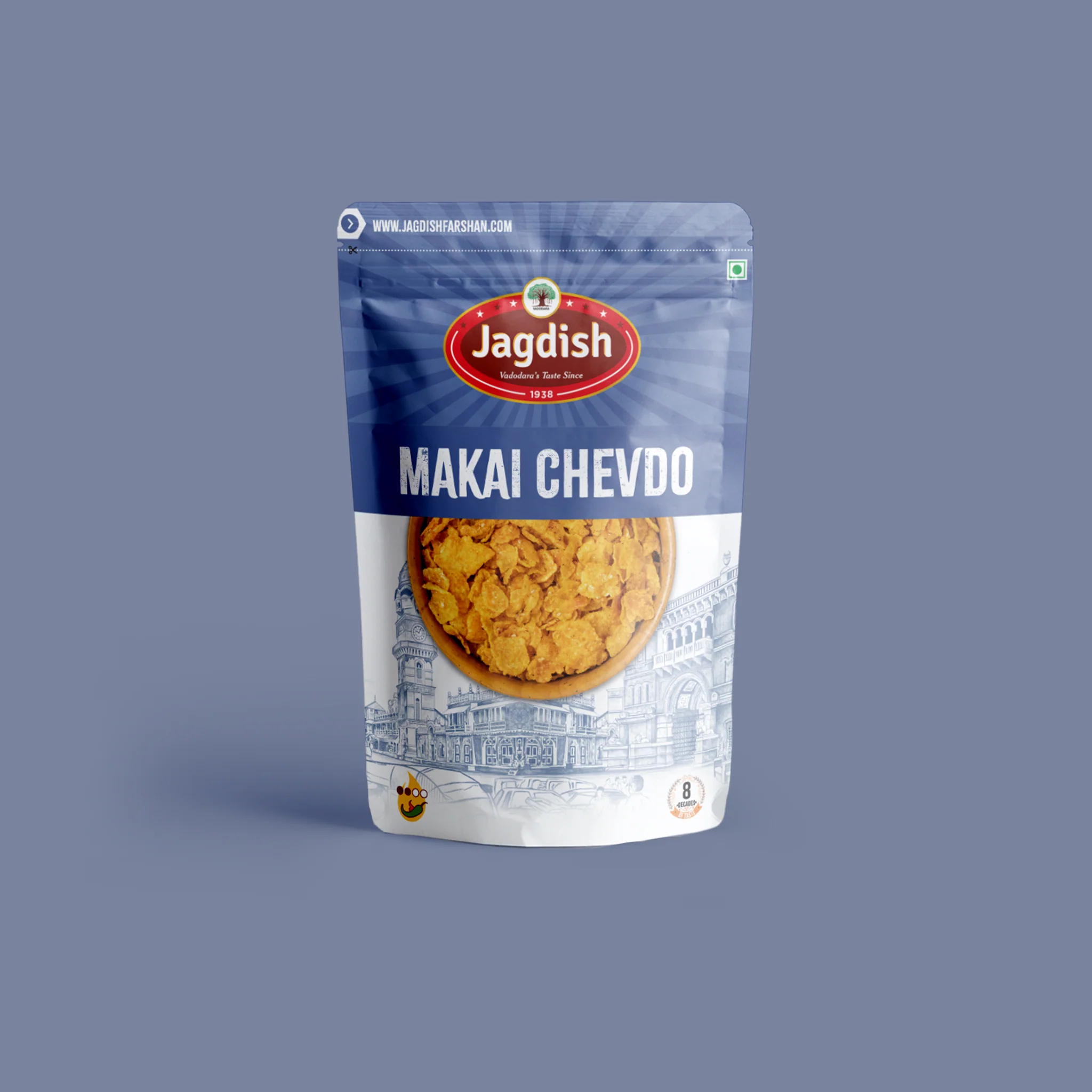 Jagdish Farshan Makai Chevdo | The Desi Food