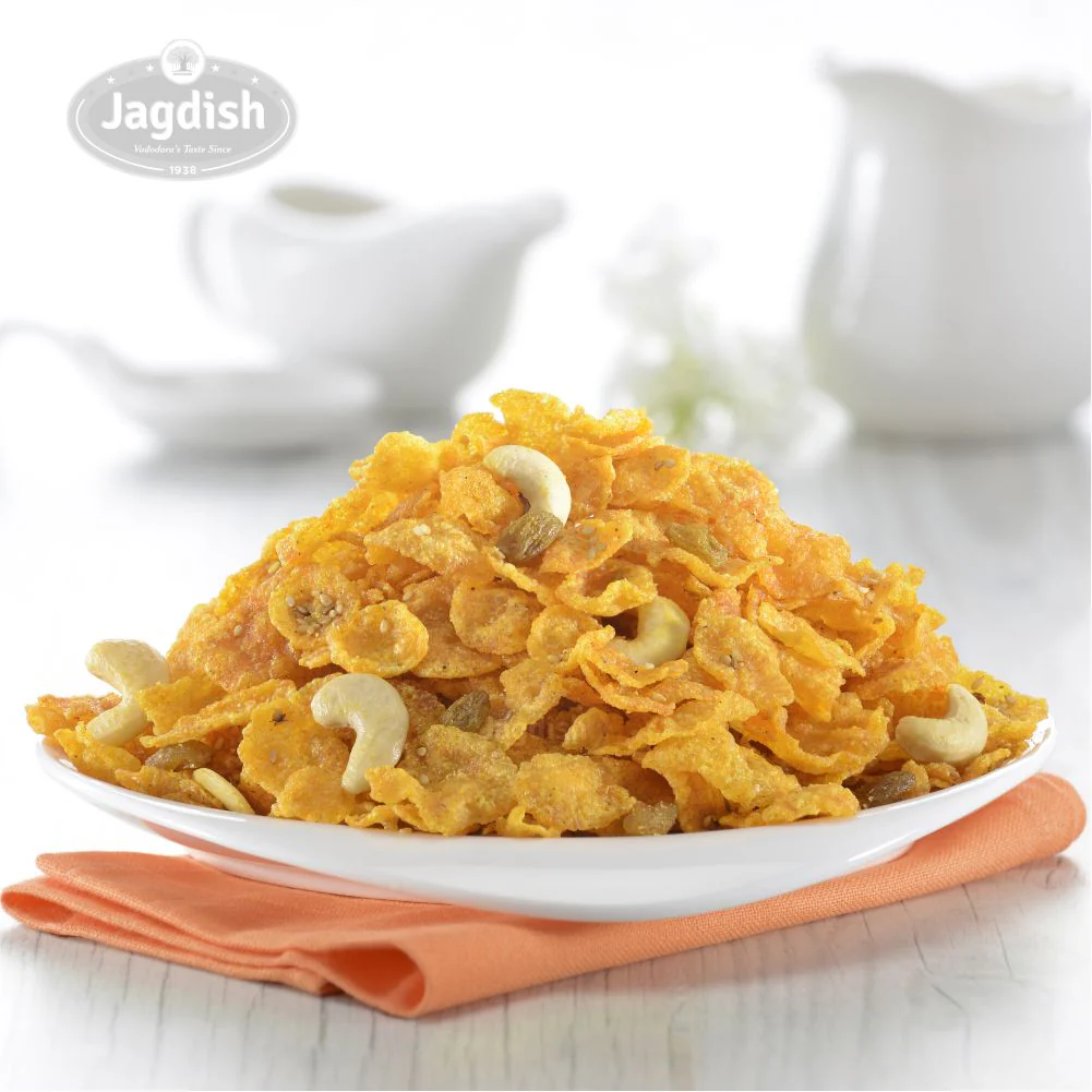 Jagdish Farshan Makai Chevdo | The Desi Food