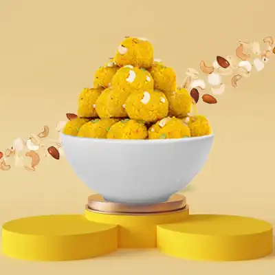 Jampani Pickles Boondhi Laddu | The Desi Food