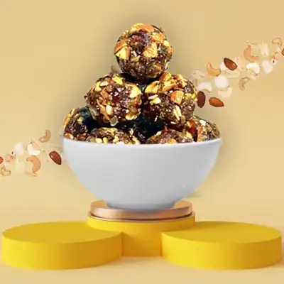 Jampani Pickles Dry Fruit Laddu | The Desi Food