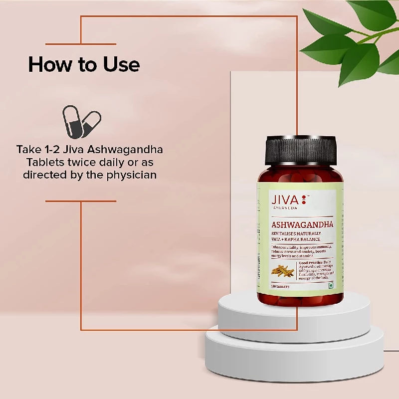 Jiva Ayurveda Ashwagandha Tablet