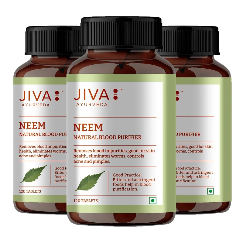 Jiva Ayurveda Neem 500mg Tablets