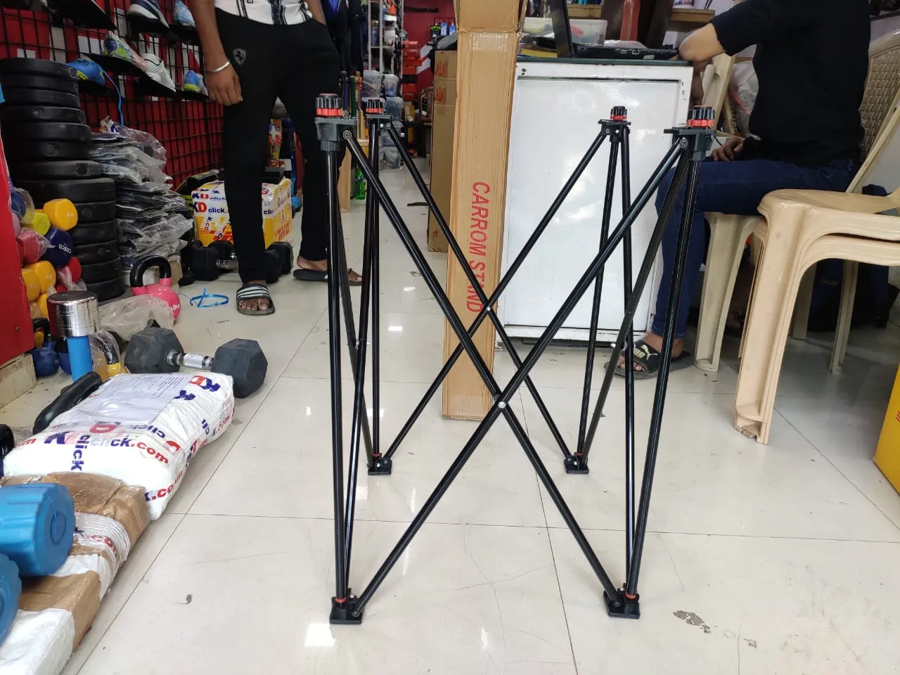 KD Sports Adjustable Easy Fold Carrom Stand