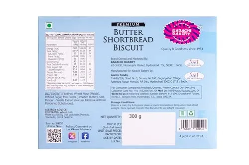 Karachi Bakery Butter Short Bread