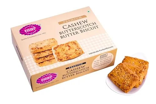 Karachi Bakery Cashew Butterscotch Butter Biscuits | The Desi Food