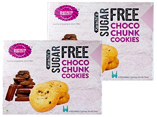 Karachi Bakery Sugar Free Biscuits (Choco Chunk)