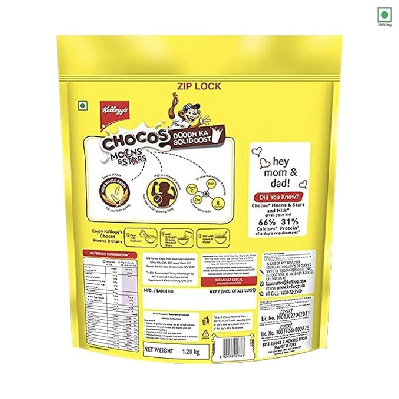 Kellogg's Multigrain Chocolate Moons & Stars