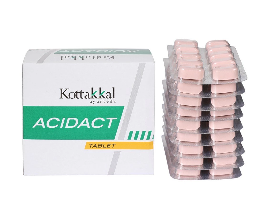 Kottakkal Ayurveda Acidact Tablet | The Desi Food