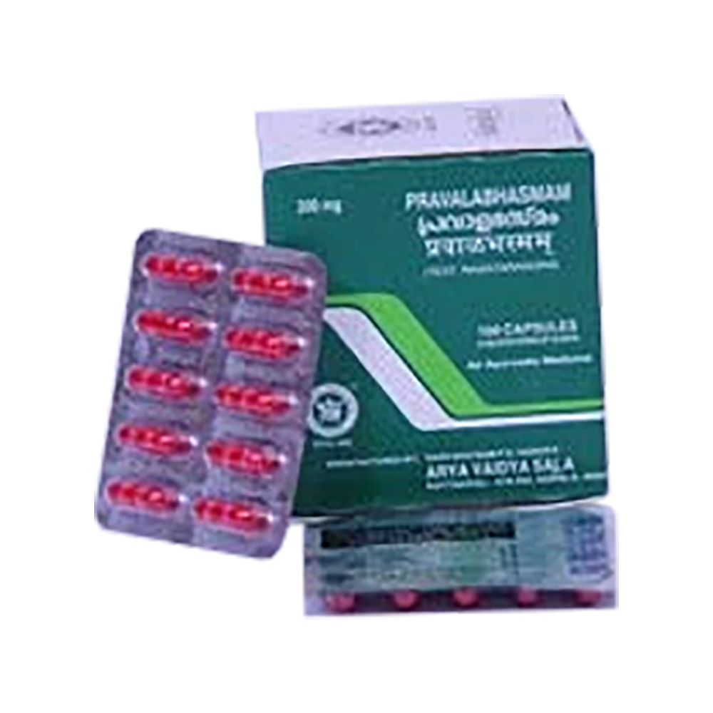 Kottakkal Ayurveda Pravala Bhasmam Capsules