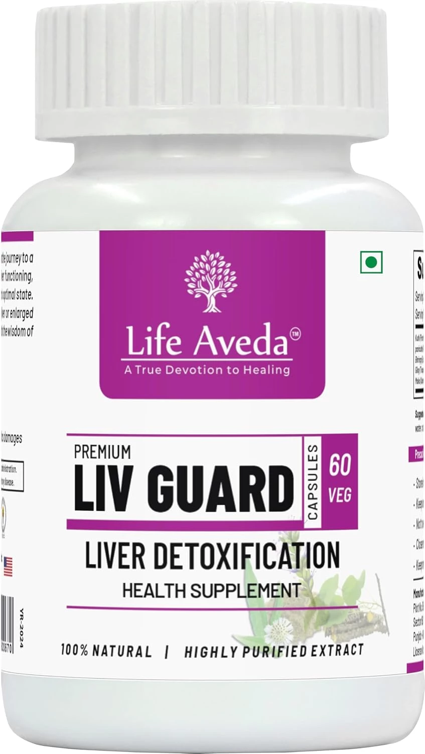 Life Aveda Premium Liv Guard Liver Detox Capsule