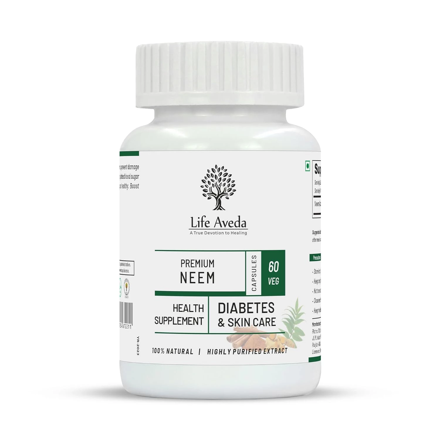 Life Aveda Premium Neem Extract Capsule
