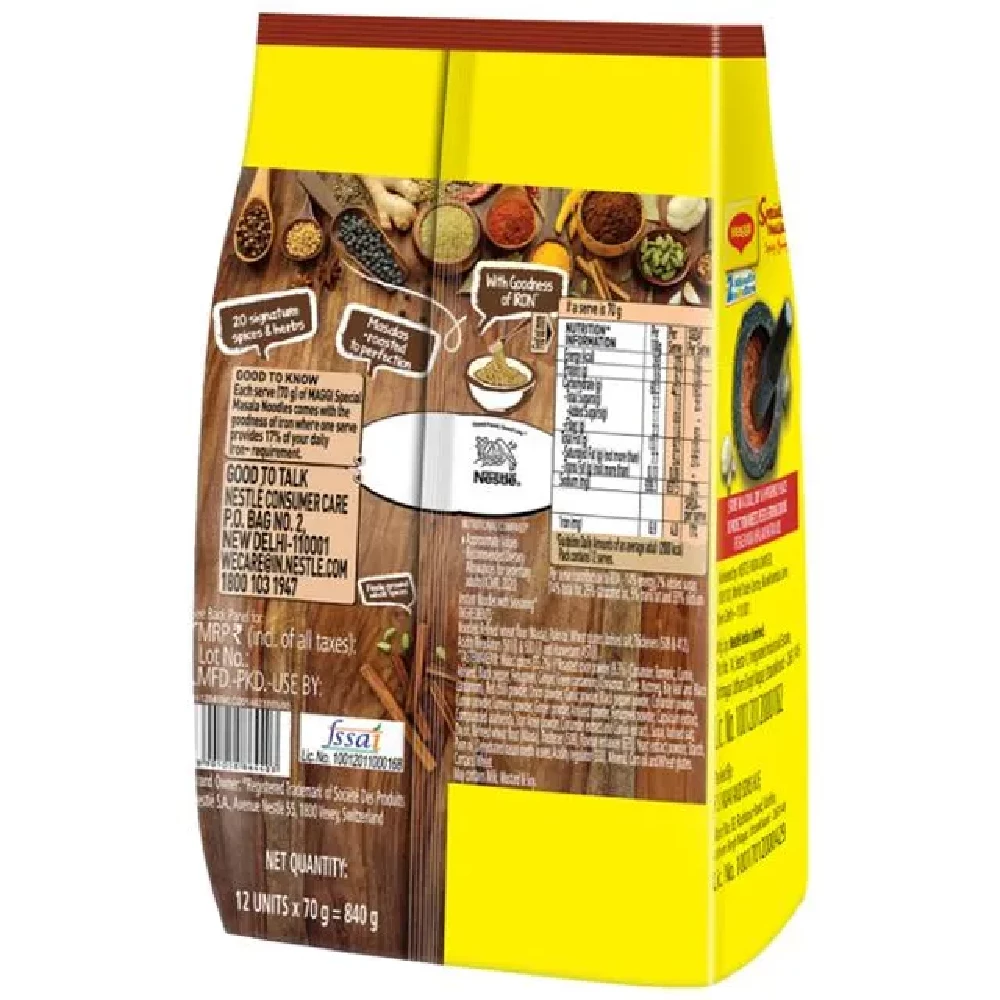 Maggi 2-Minute Instant Noodles-Special Masala