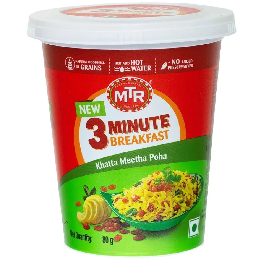 MTR 3 Minute Breakfast Khatta Meetha Poha