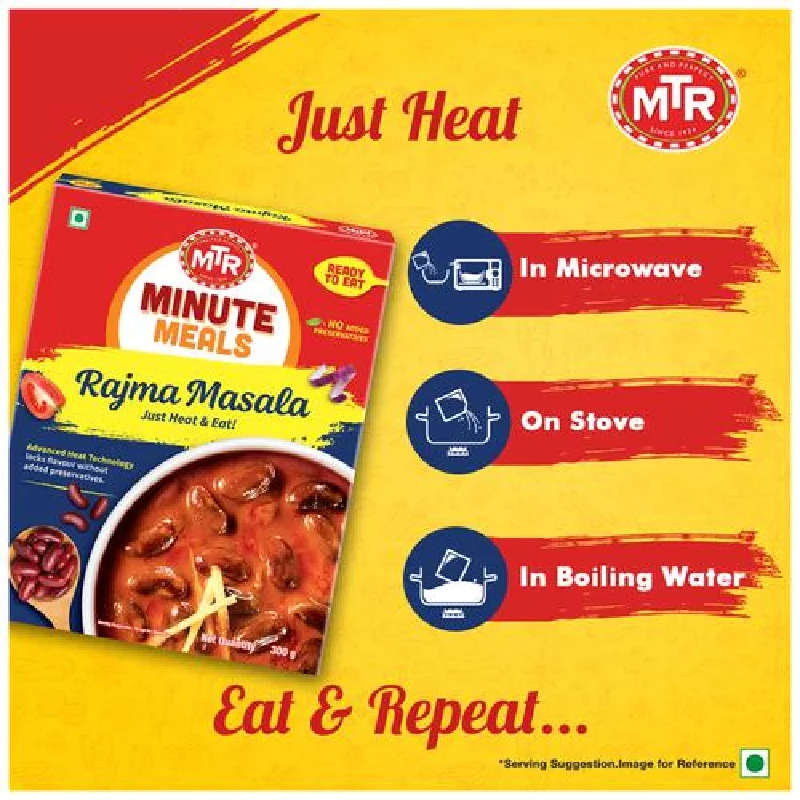 MTR Ready To Eat Rajma Masala | The Desi Food