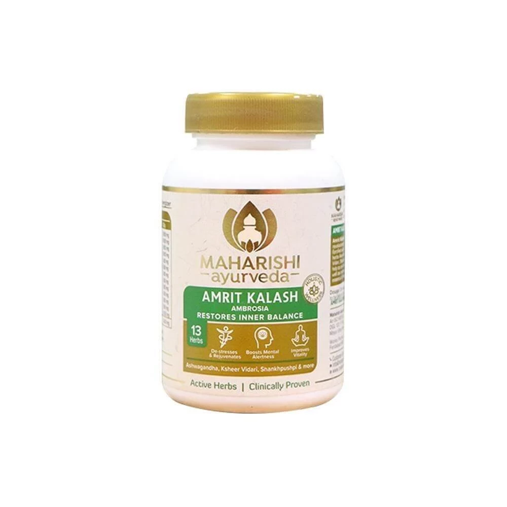Buy Maharishi Ayurveda Amrit Kalash Ambrosia Tablet | The Desi Food