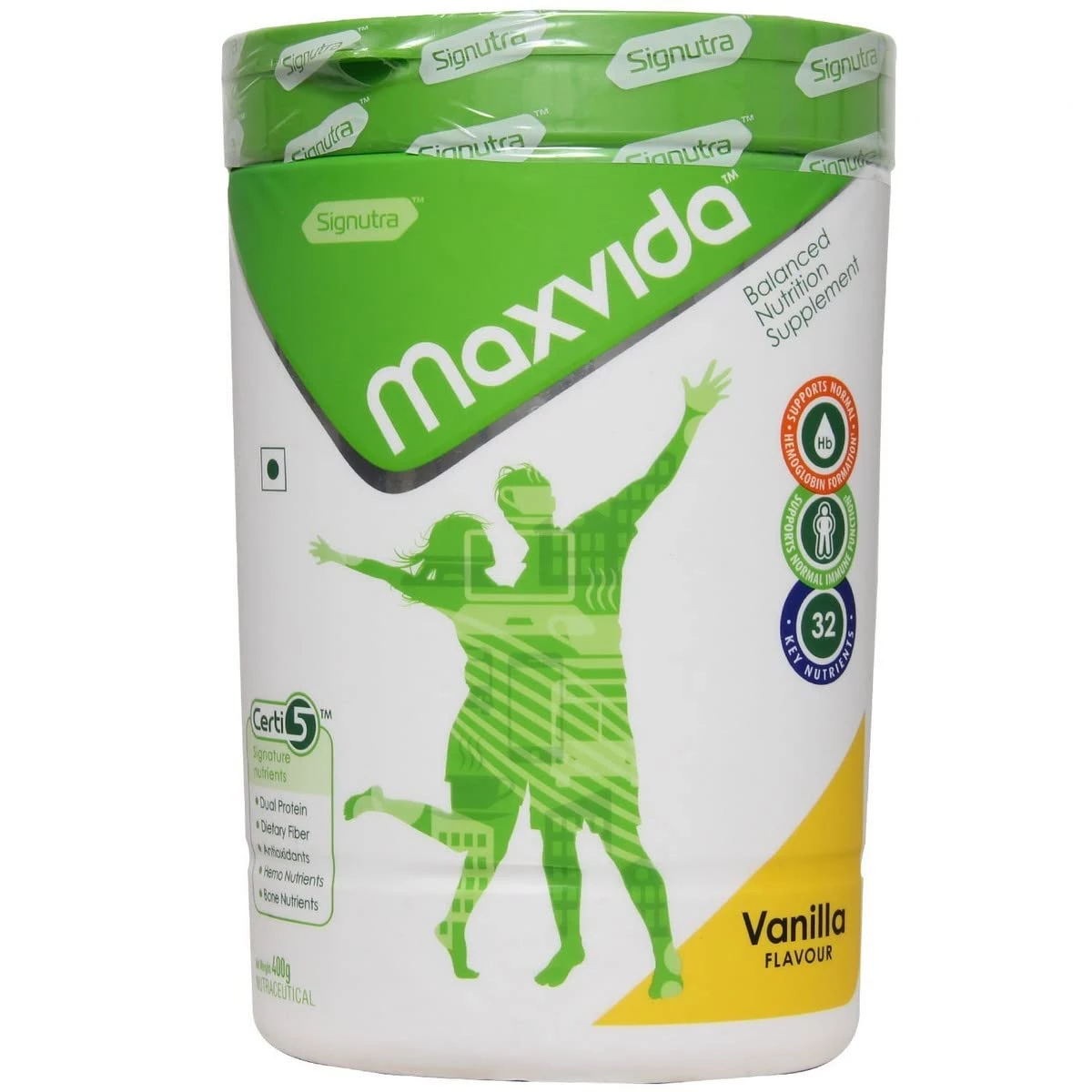 Maxvida Balanced Nutrition Supplement-Vanilla Flavour