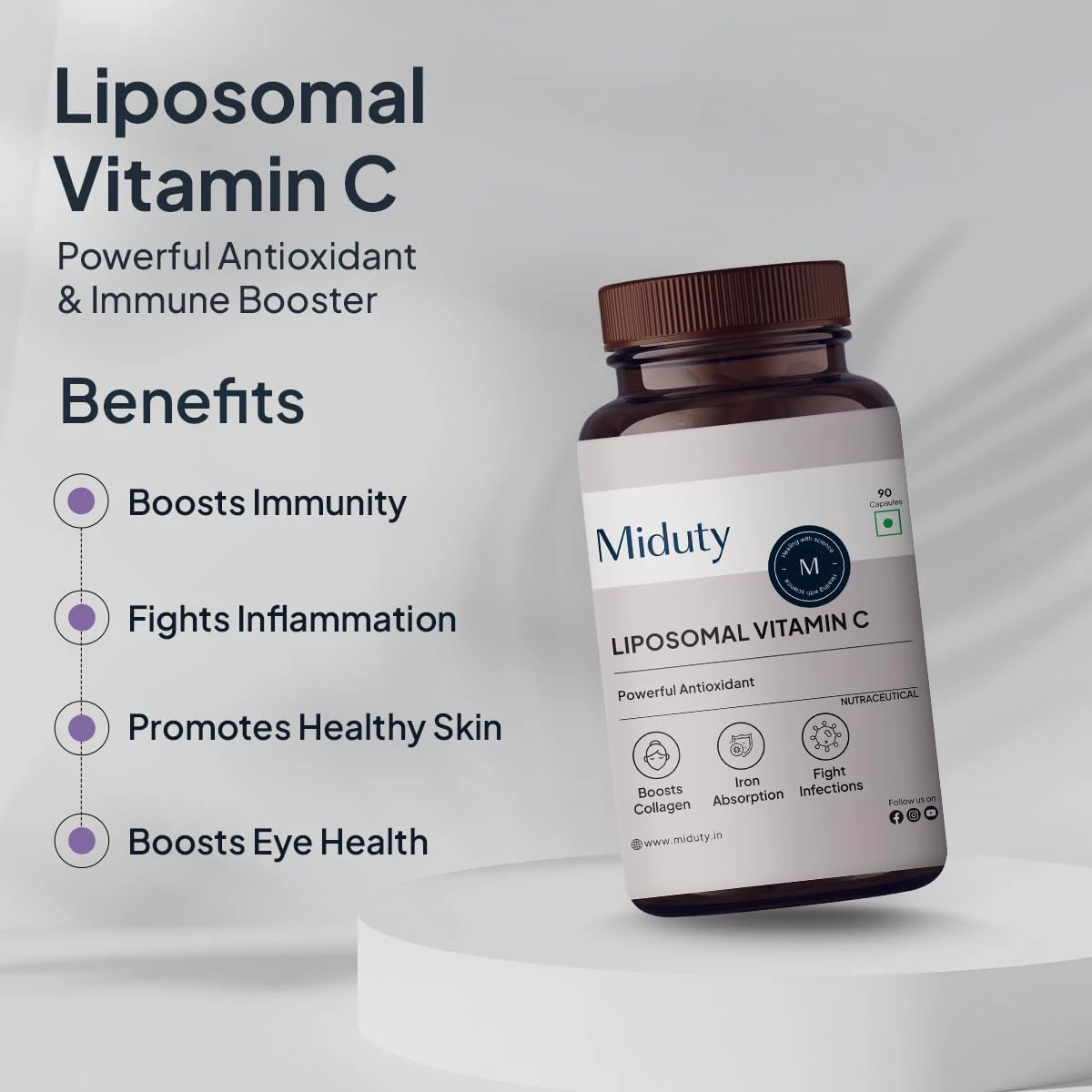 Miduty Liposomal Vitamin C Capsule