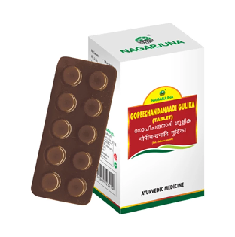 Nagarjuna Ayurveda Gopeechandanaadi Gulika Tablet