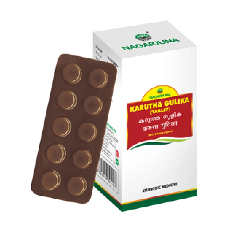 Nagarjuna Ayurveda Karutha Gulika Tablet