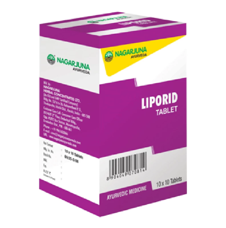 Nagarjuna Ayurveda Liporid Tablet
