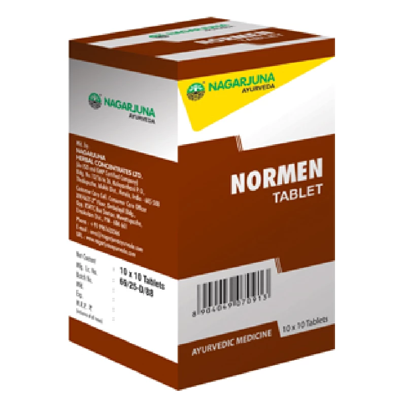 Nagarjuna Ayurveda Normen Tablet