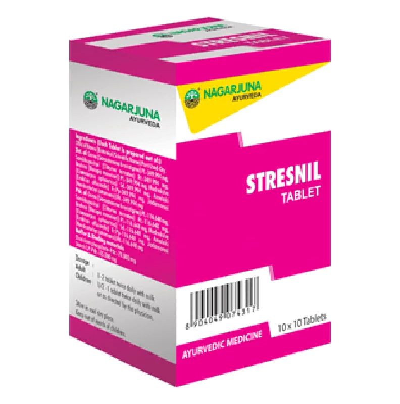 Nagarjuna Ayurveda Stresnil Tablet