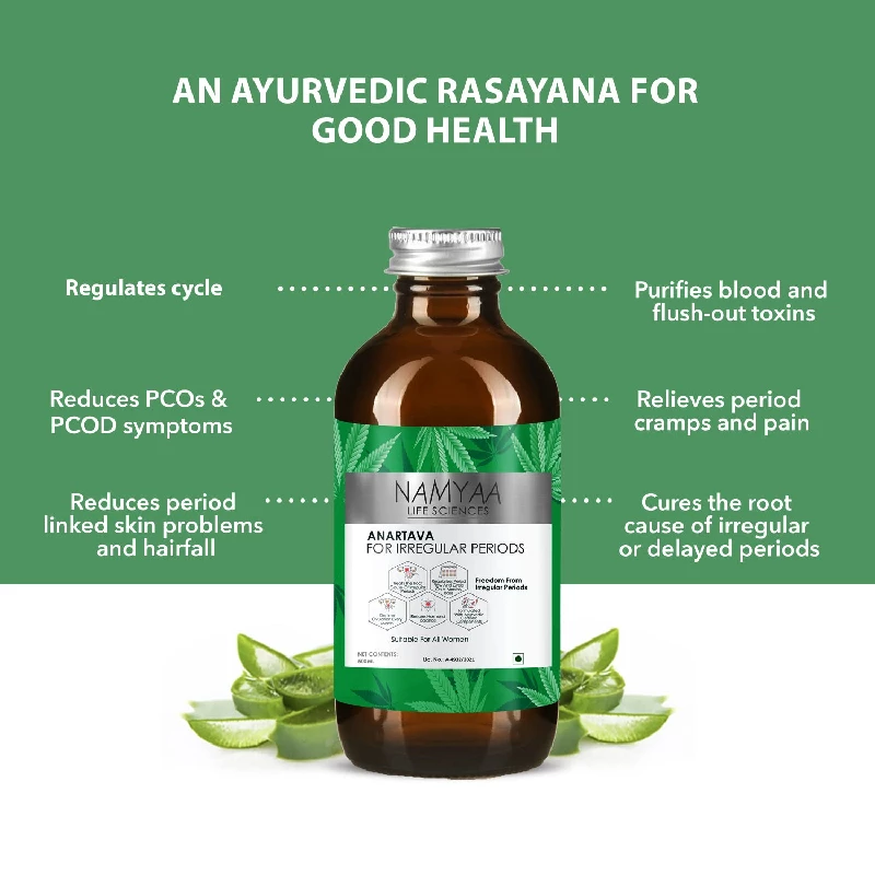 Namyaa Ayurvedic Formulation Anartava Syrup For Irregular Periods