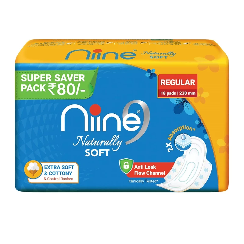 Niine Naturally Soft Regular Sanitary Pads
