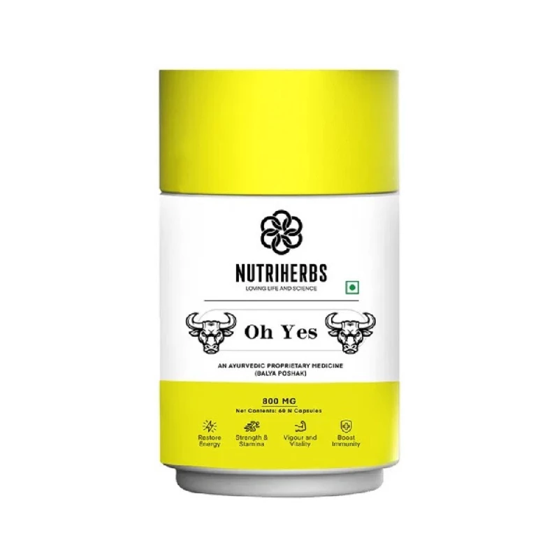 Nutriherbs Oh Yes Capsules | The Desi Food