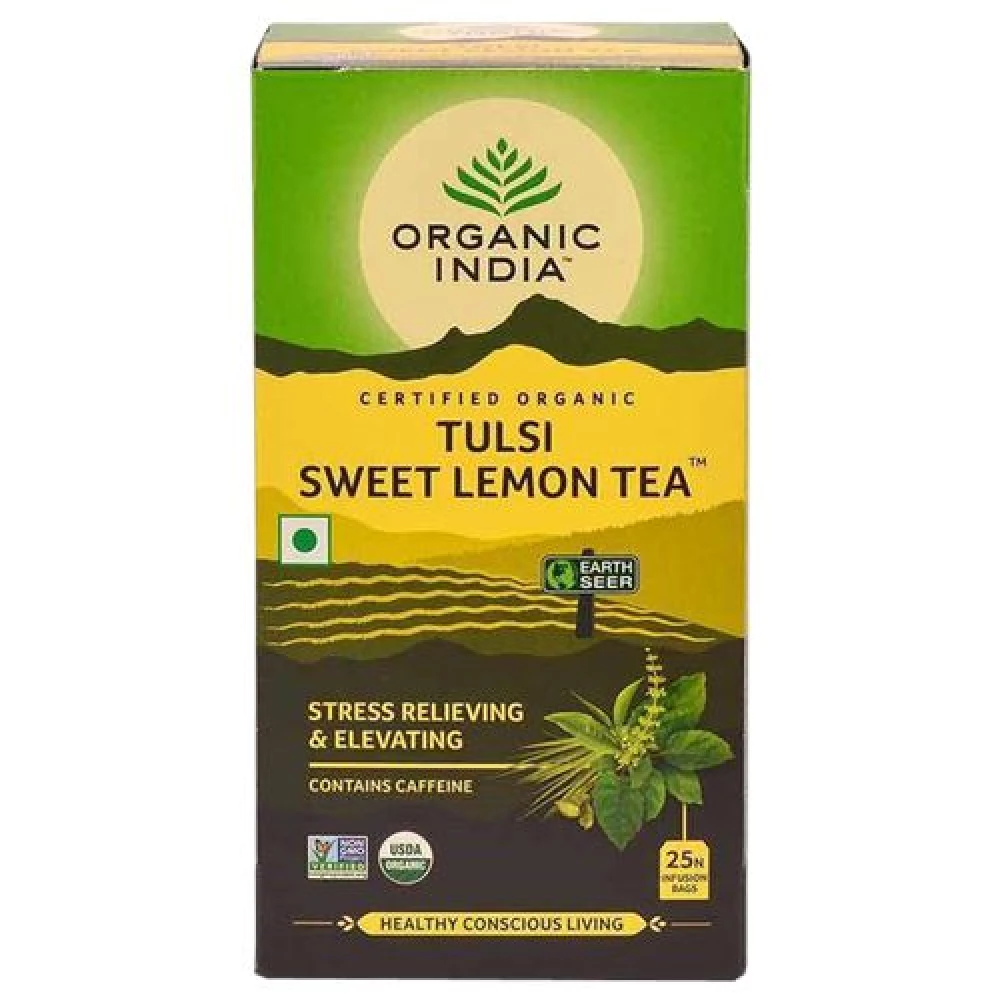 Organic India Tulsi Tea - Sweet Lemon