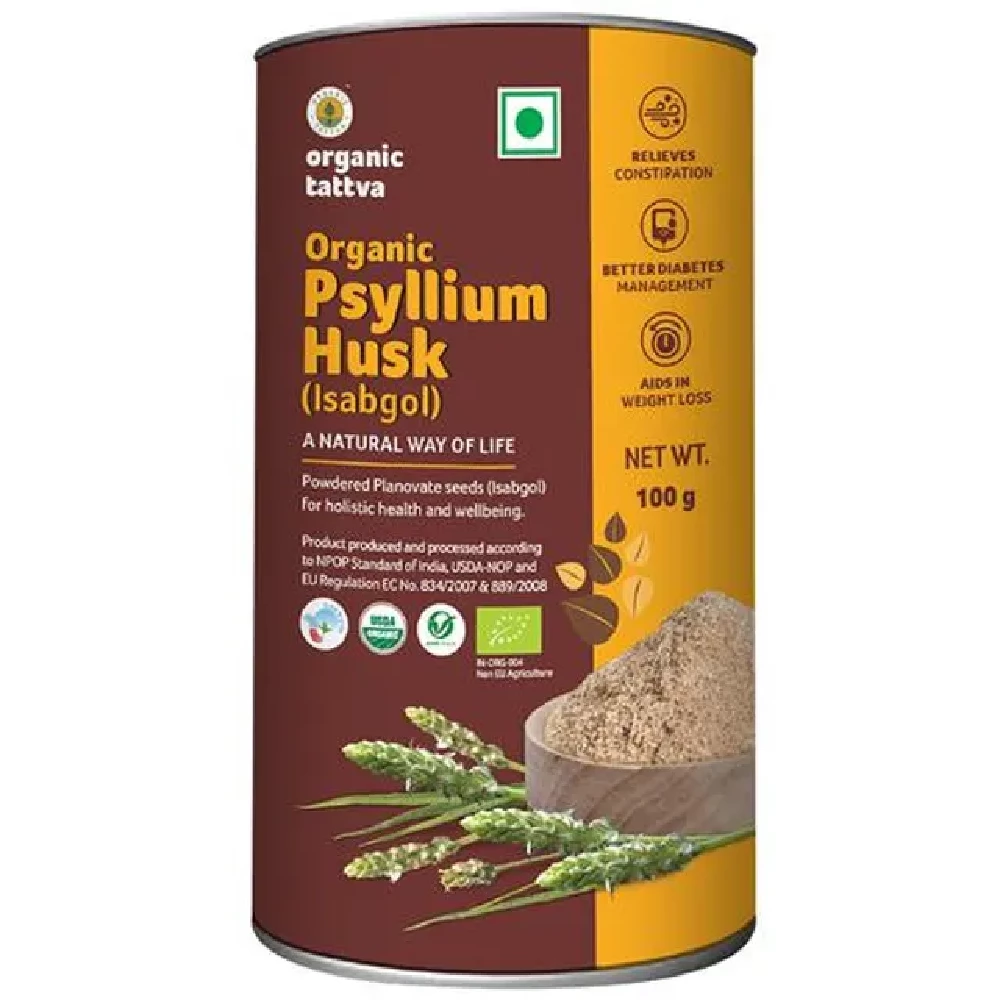 Buy Organic Tattva Organic Psyllium Husk Online