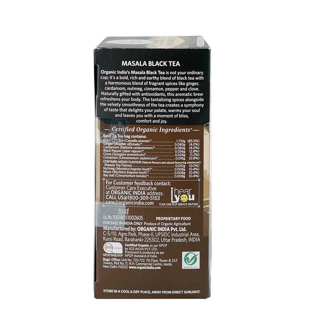 Organic India Masala Black Tea