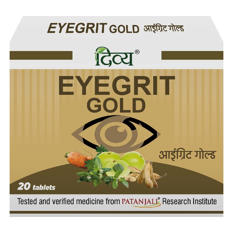 Patanjali Eyegrit Gold Tablet