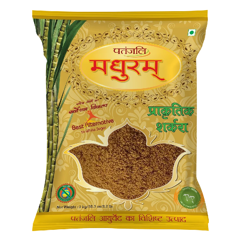 Patanjali Madhuram Sugar (Jaggery Powder) | The Desi Food