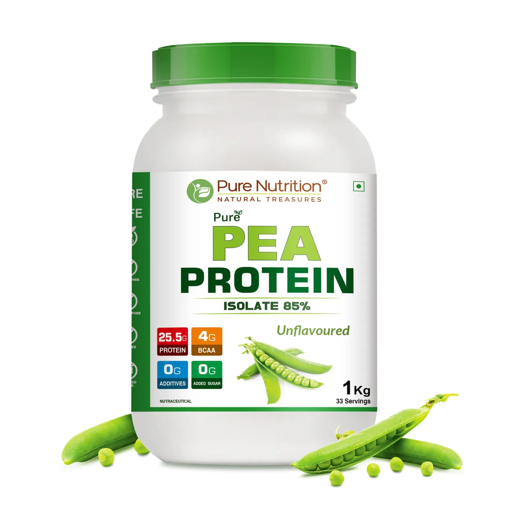 Pure Nutrition Pea Protein Isolate Powder