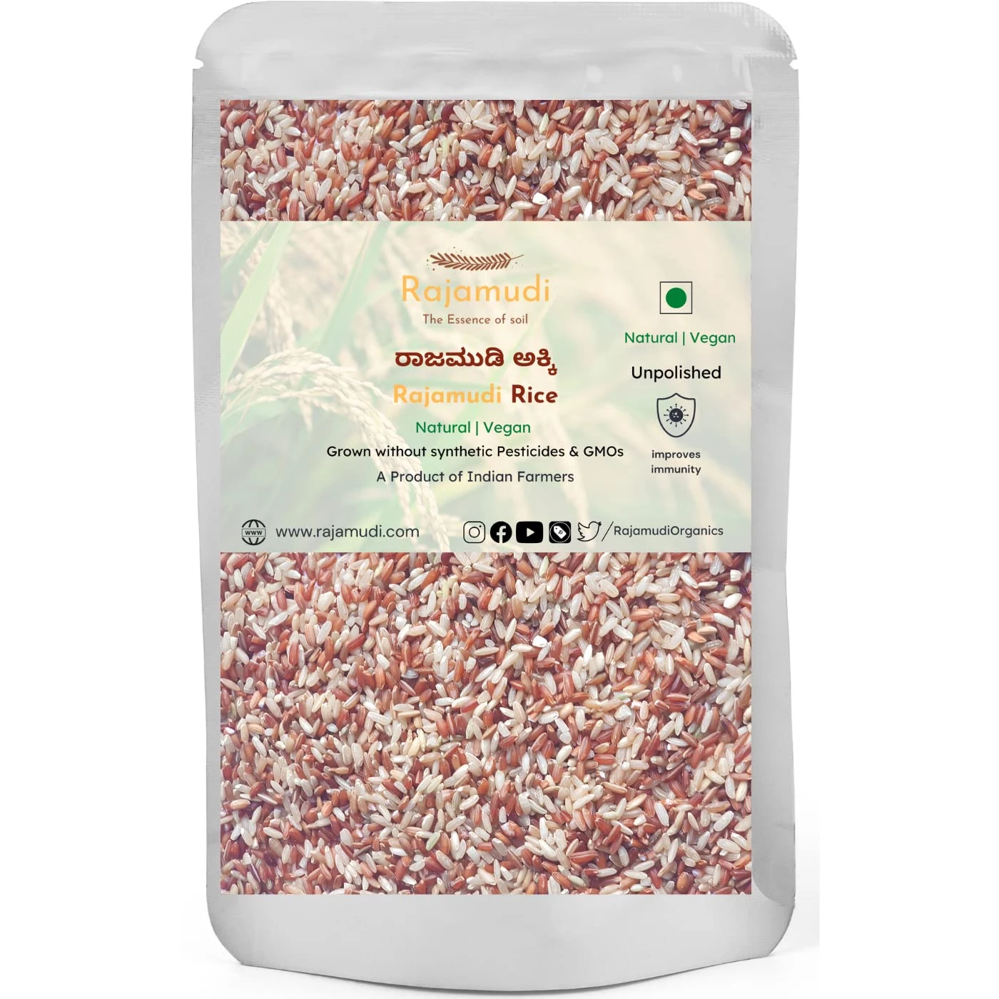 Rajamudi Unpolished Rice