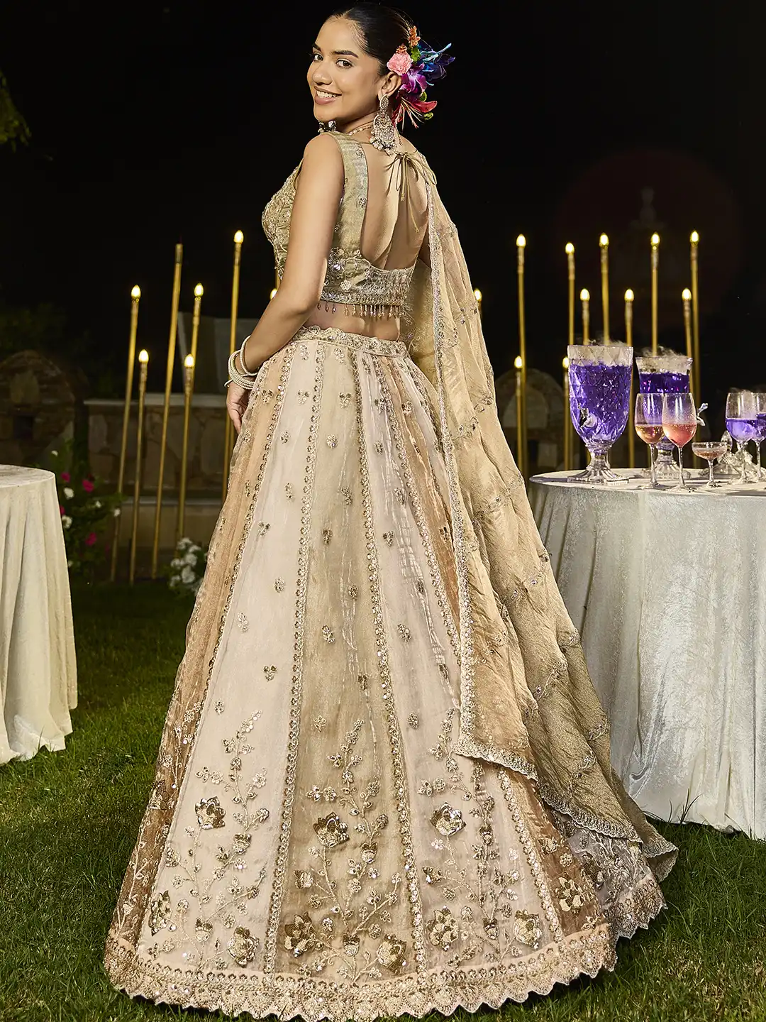 Roykals Heavy Traditional Must-Haves Lehenga Choli - Multi-Color Radiance