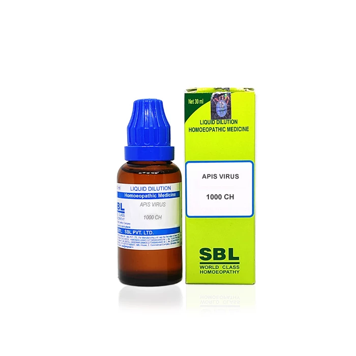 SBL Homeopathy Apis Virus Dilution 30 ml