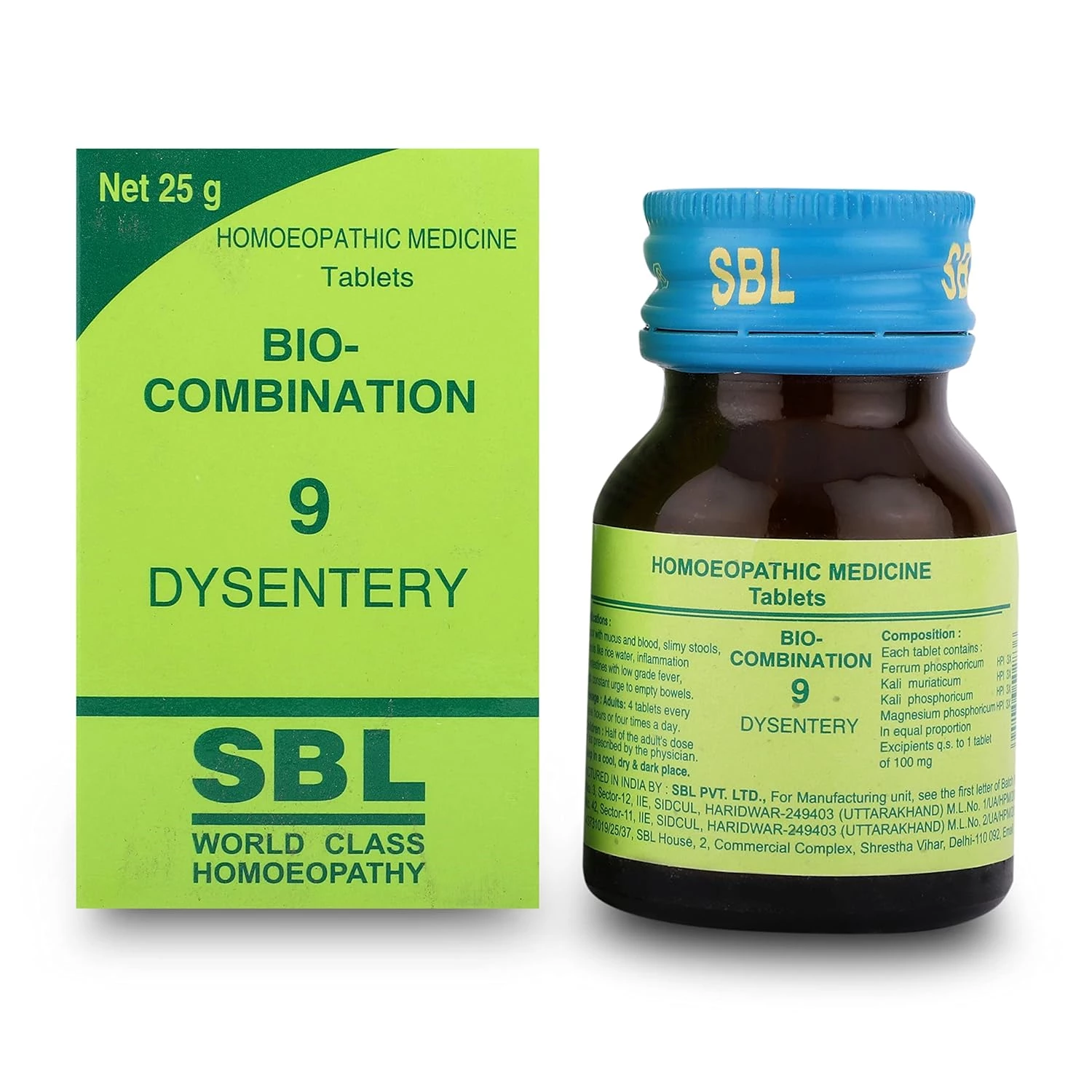 SBL Homeopathy Bio-Combination 9 Tablet