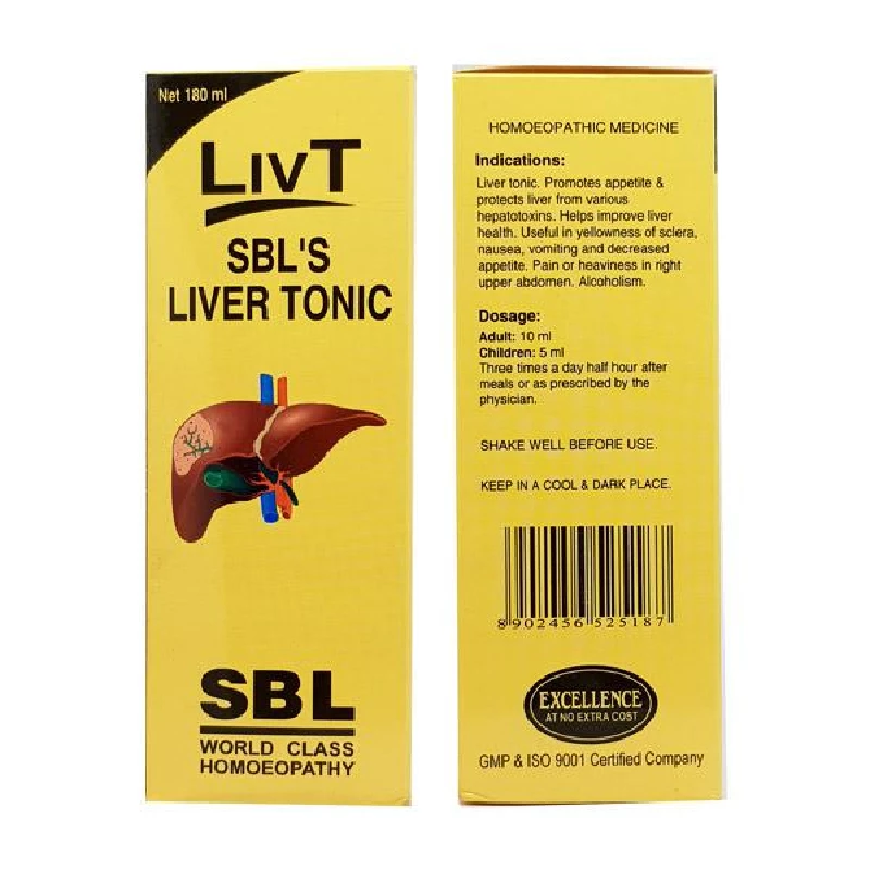Buy SBL Homeopathy Liv T Liver Tonic Online