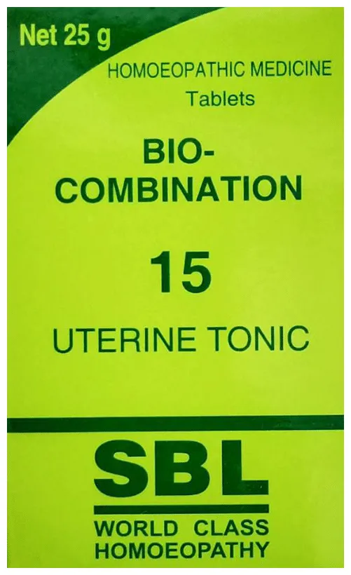 SBL Homeopathy Bio-Combination 15 Tablet