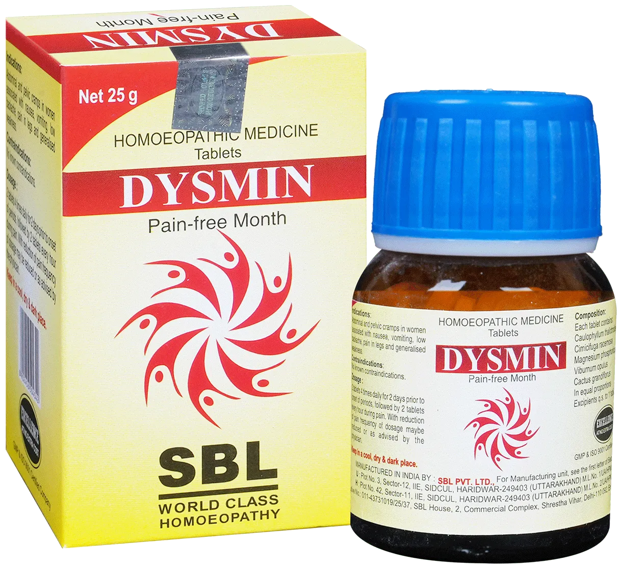 SBL Homeopathy Dysmin Tablet