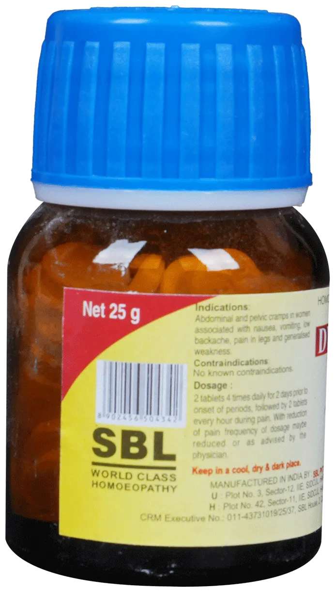 SBL Homeopathy Dysmin Tablet